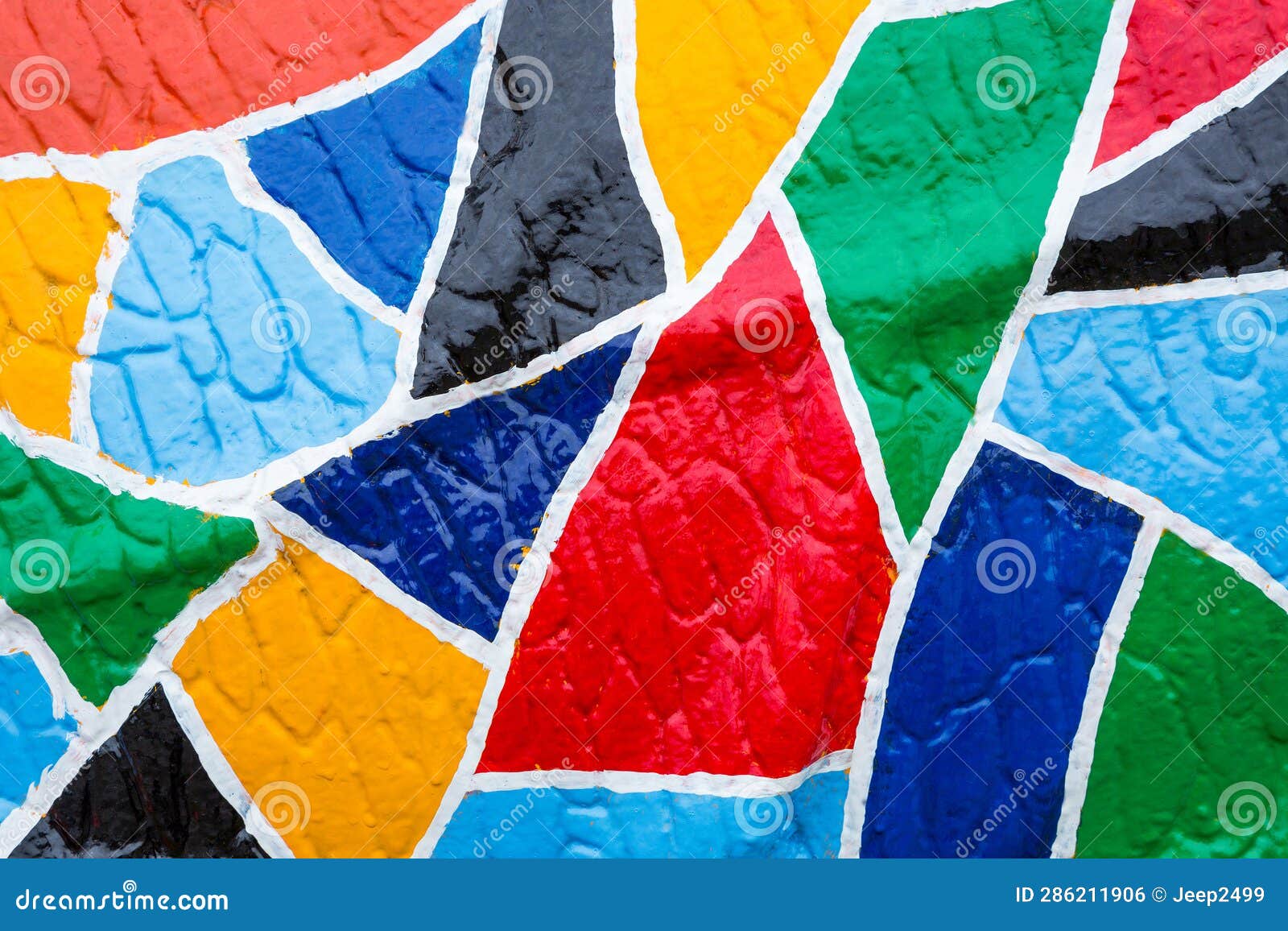 Pattern on Colorful Plaster Walls. Stock Photo - Image of plaster, wall ...