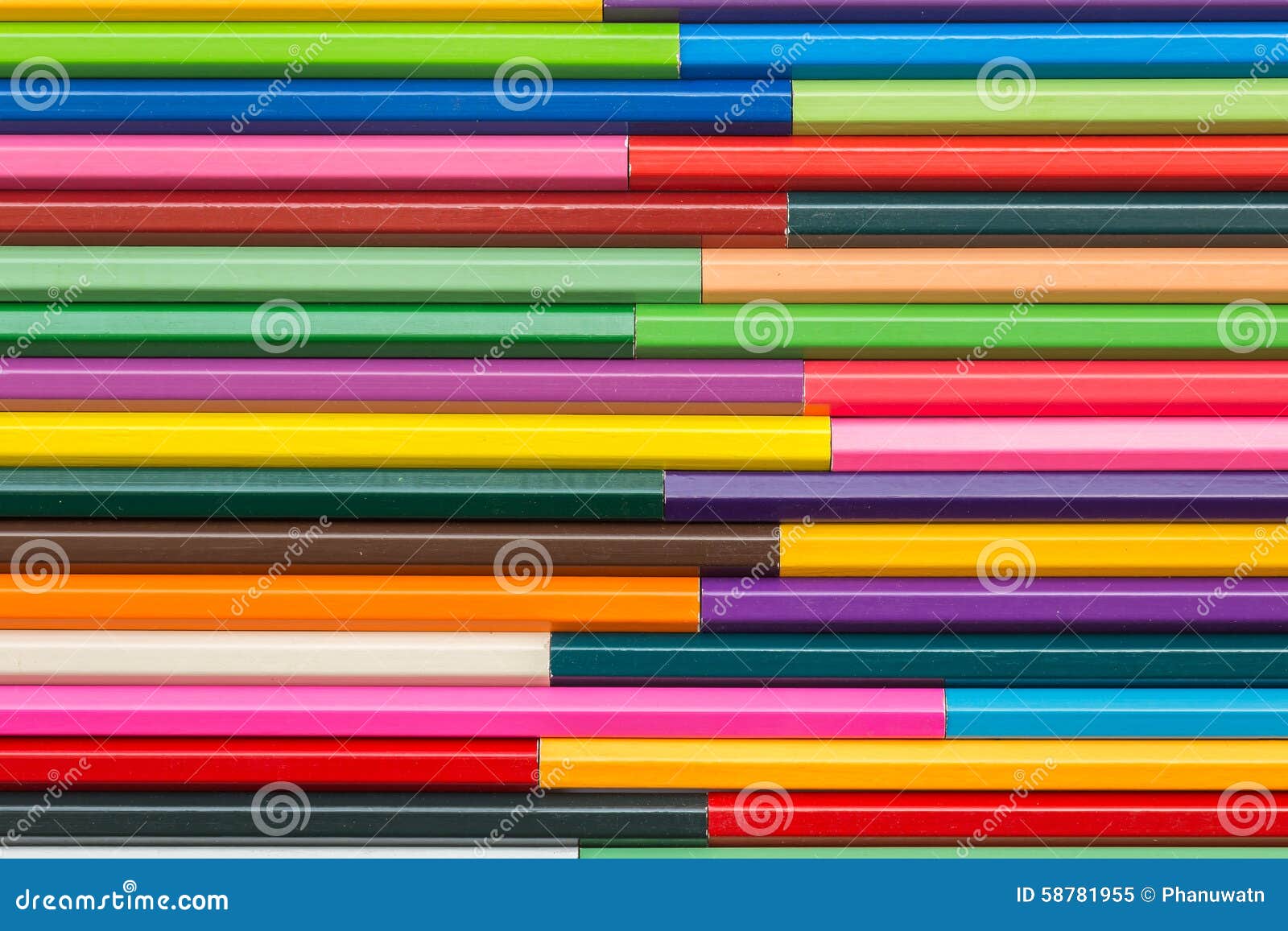 Pattern Colour Pencils Texture and Background Stock Image - Image of ...