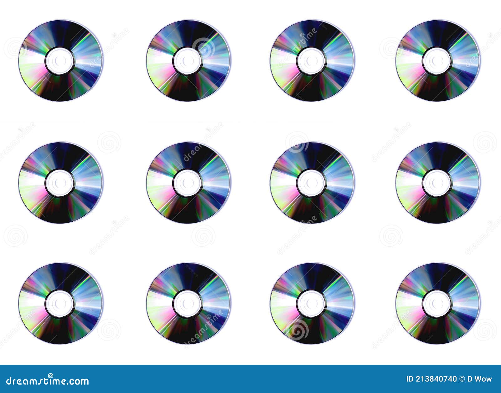 Pattern Compact-Disk on White Background. CD and DVD Background Concept ...