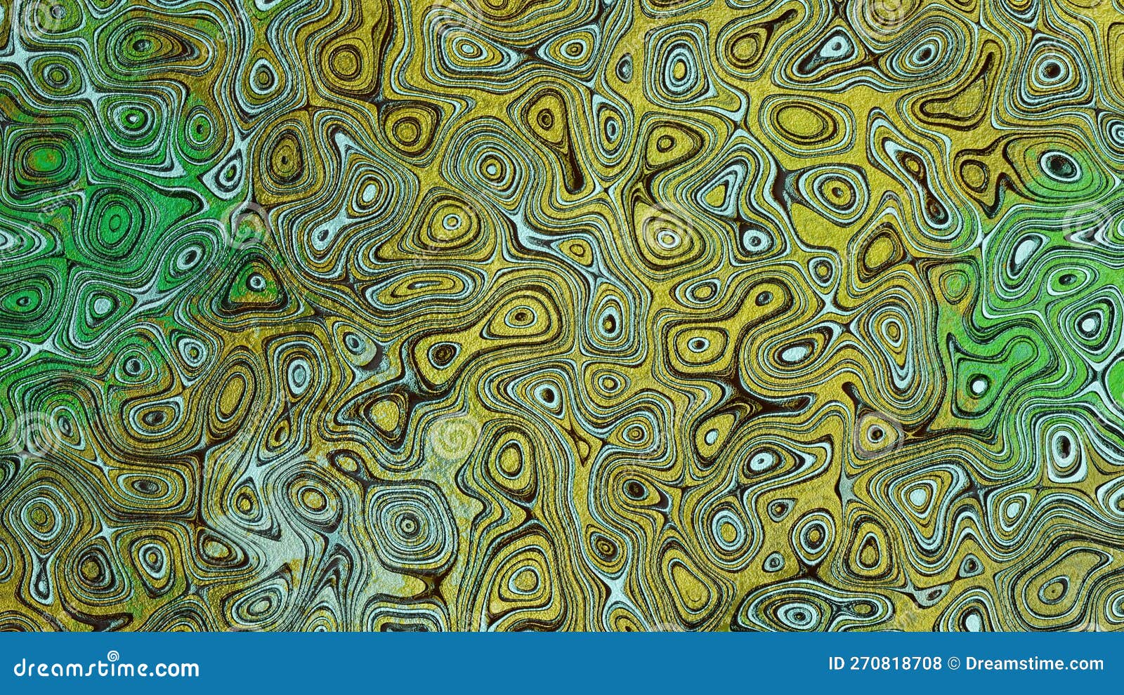 A Pattern Made of Irregular Curves that Looks Like a Wetland ...