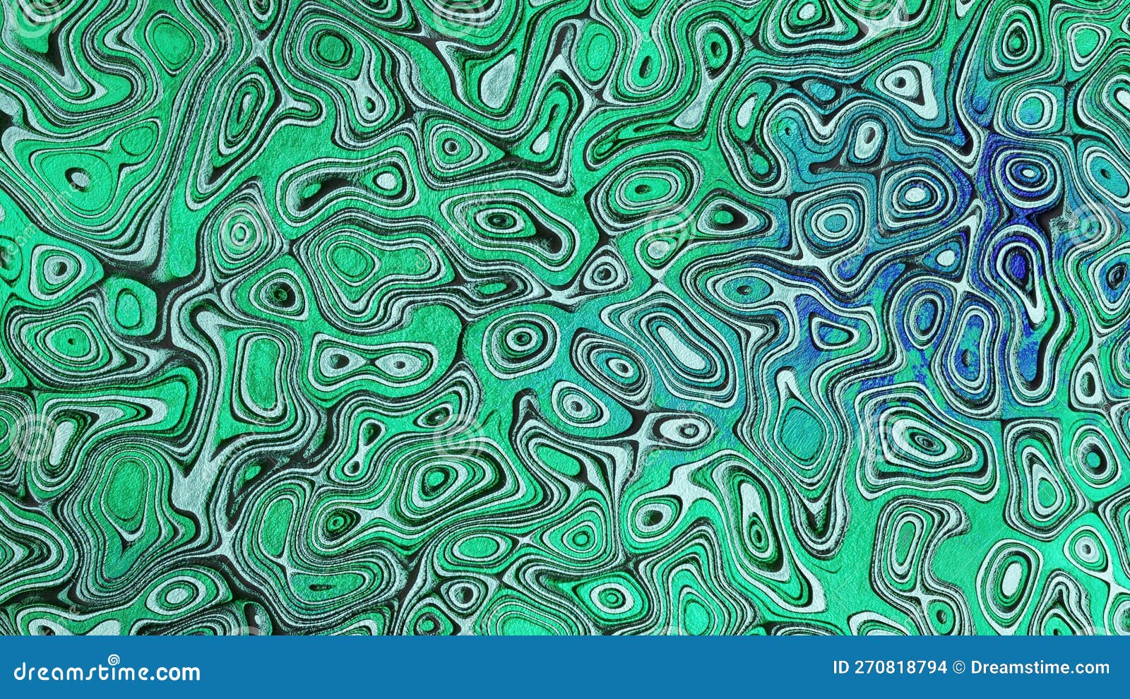 A Pattern Made of Irregular Curves that Looks Like a Wetland ...