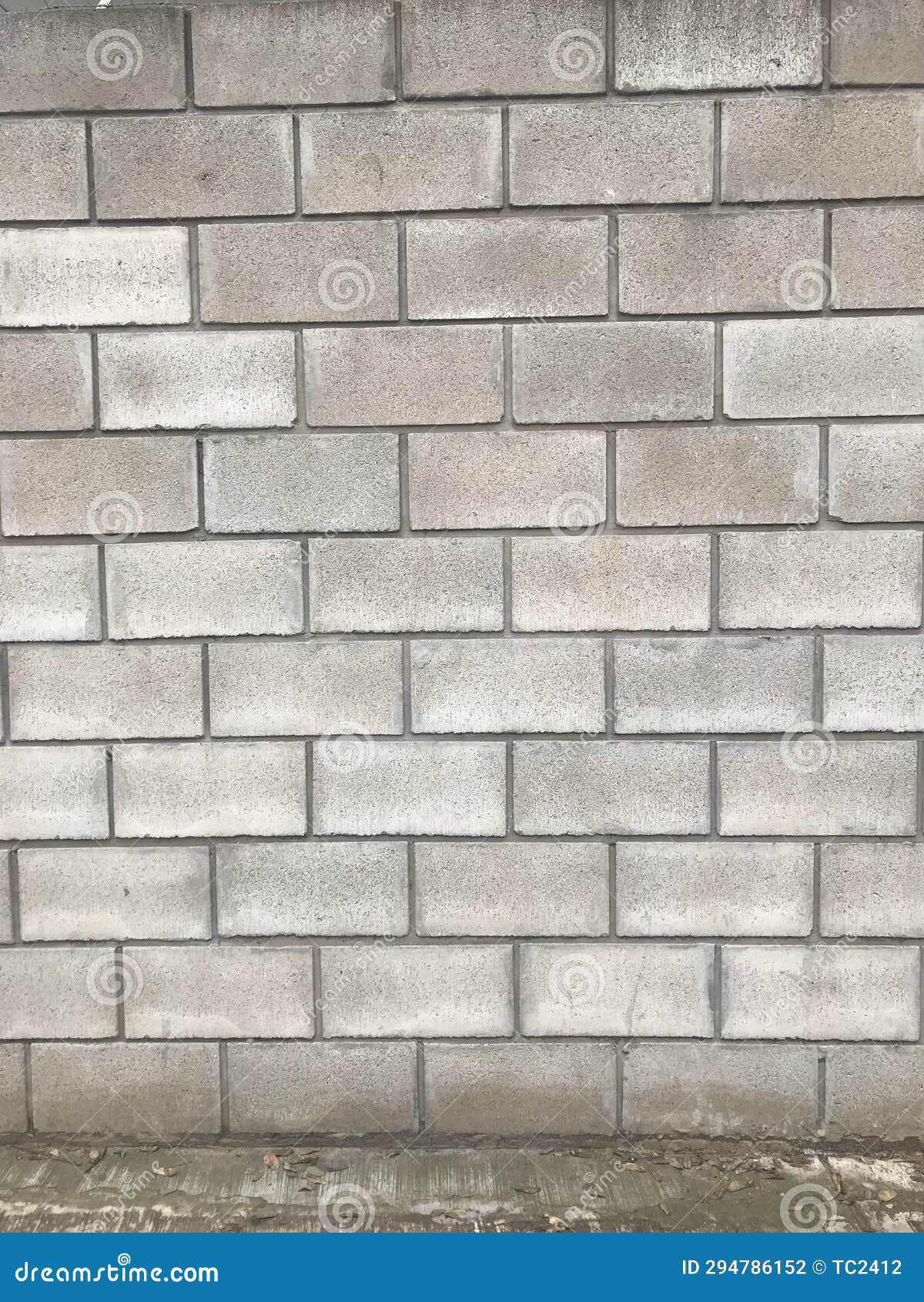 Pattern of a Concrete Block Wall Stock Photo - Image of modern ...