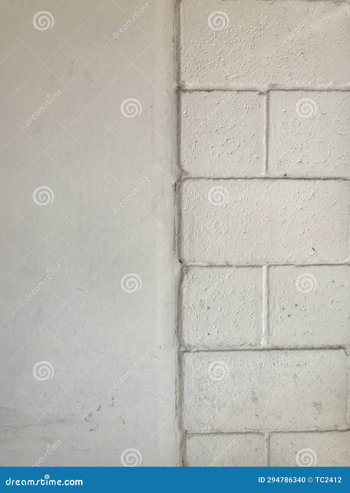 Pattern of a Concrete Block Wall Stock Photo - Image of structure ...
