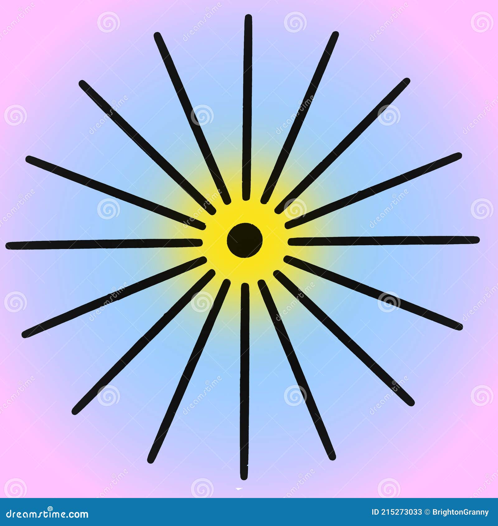 A Pattern of Converging Lines. Stock Illustration - Illustration of ...