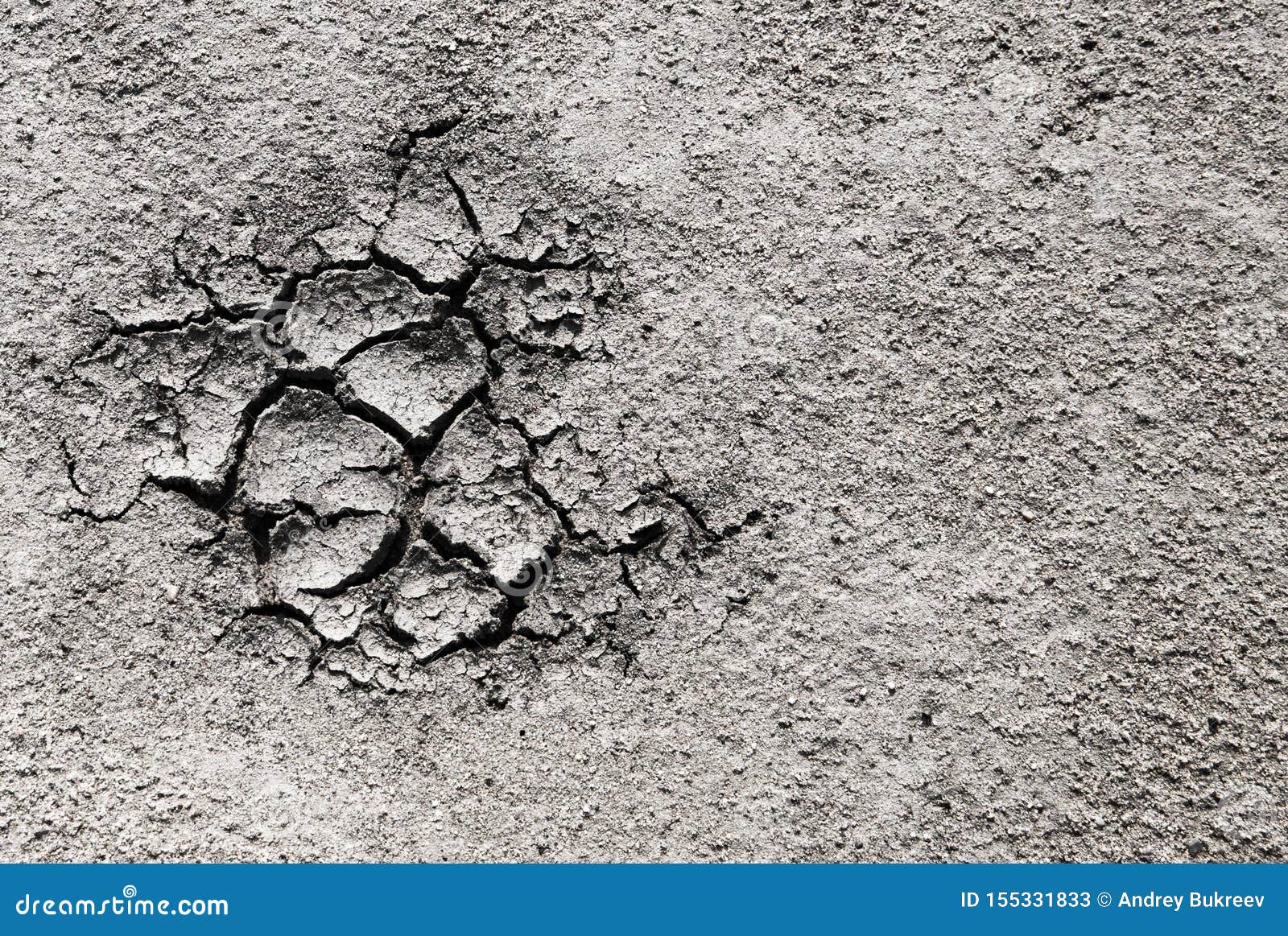 Pattern of Cracks on the Sand in the Absence of Moisture Stock Image ...