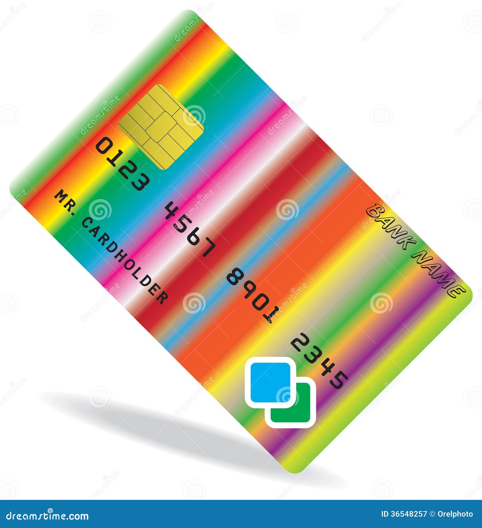 Pattern of credit card stock vector. Illustration of cards - 36548257