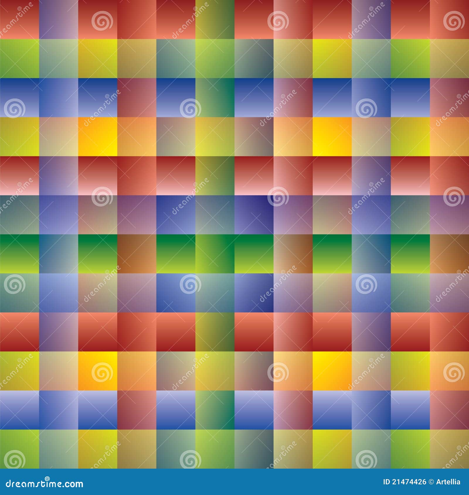 Pattern with Crossing Lines - Multicolored Stock Vector - Illustration ...