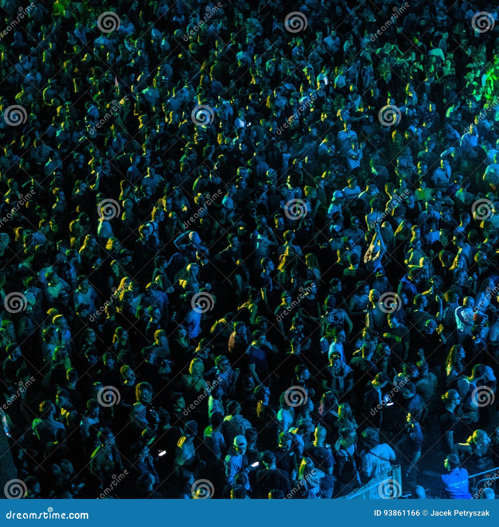 Pattern of crowd editorial photo. Image of nighttime - 93861166