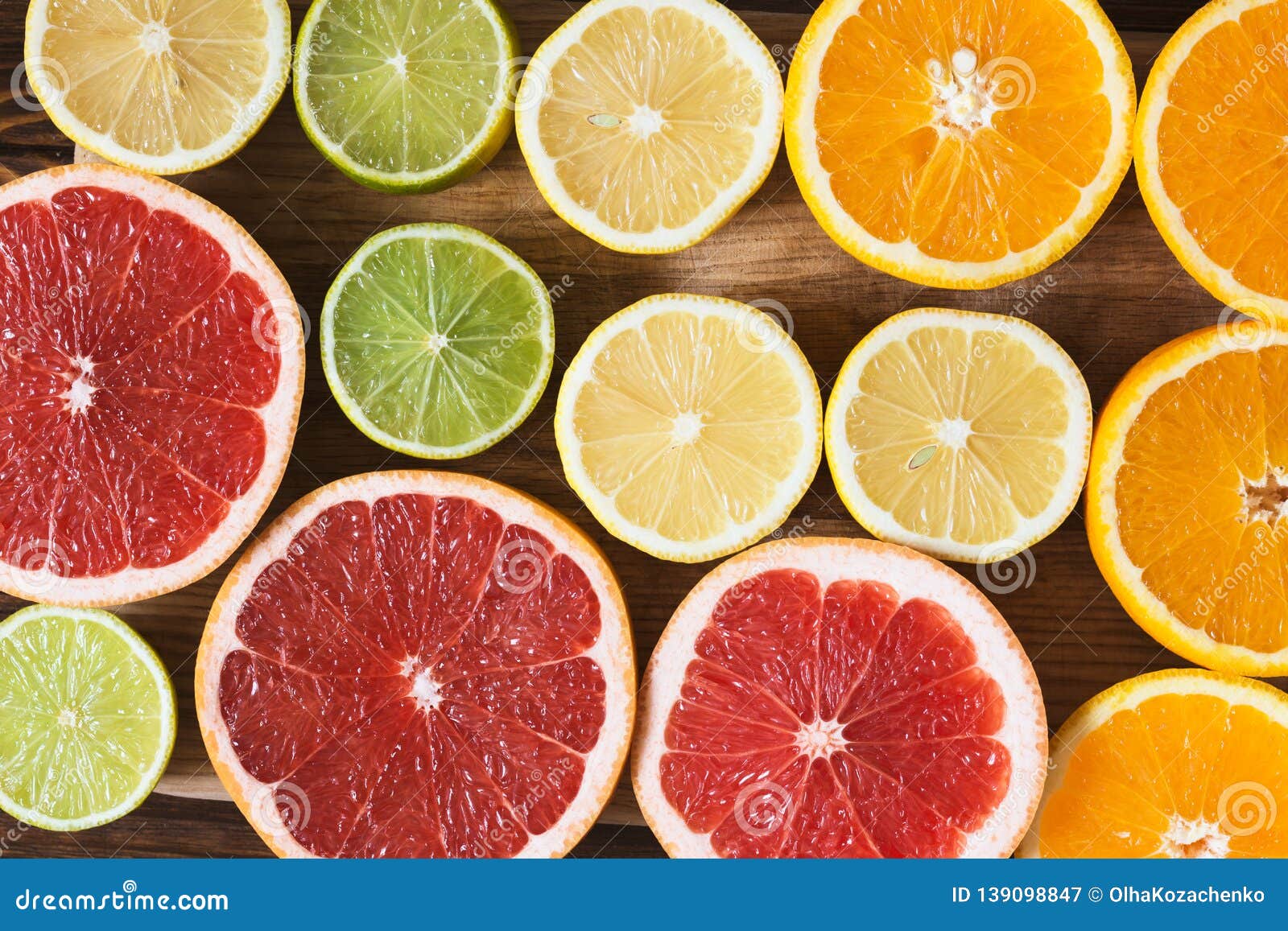 Grapefruit, Orange, Lemon and Lime Pattern Stock Image - Image of food ...