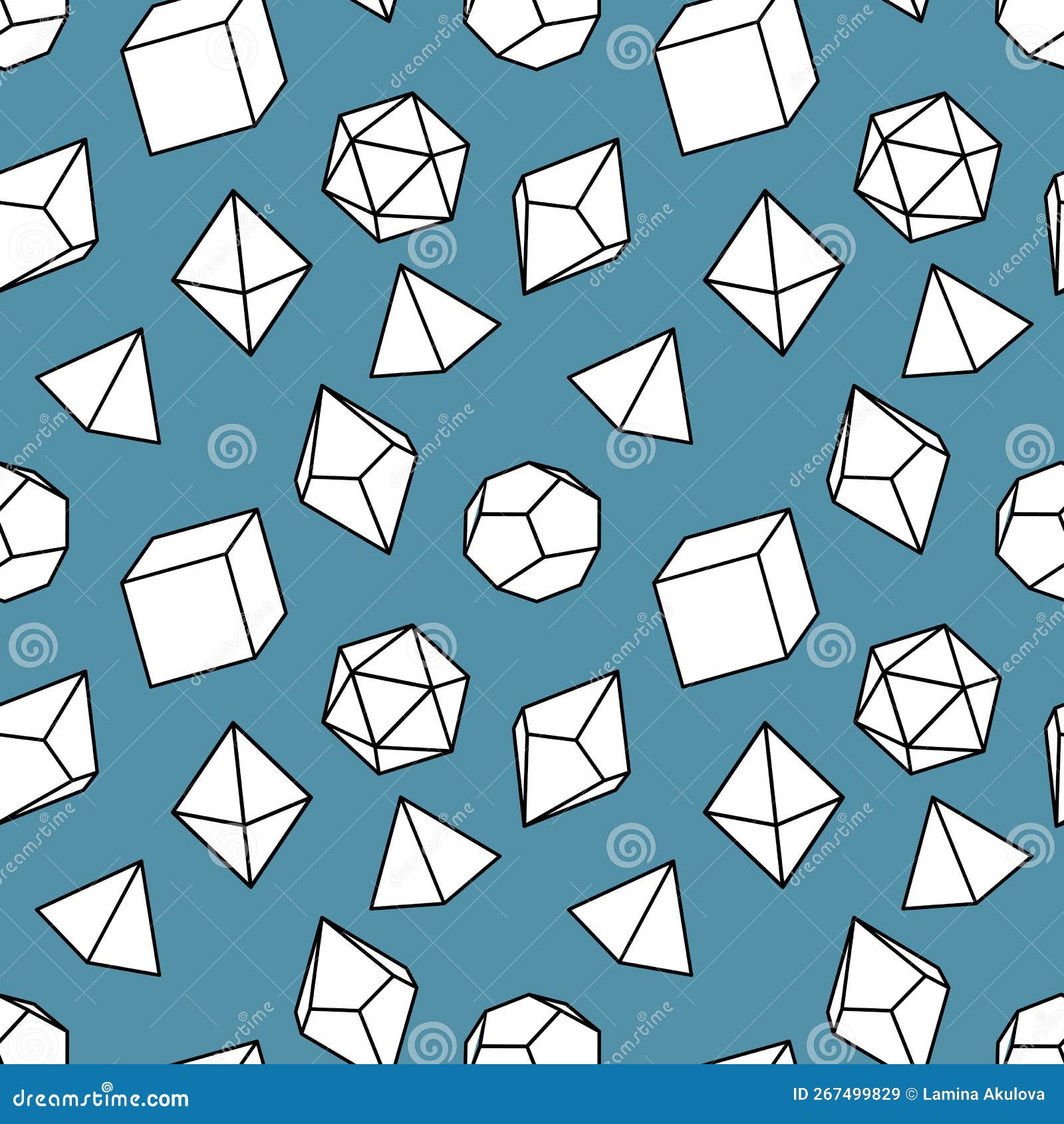 Seamless Pattern of Dice for Board Games. Stock Vector - Illustration ...