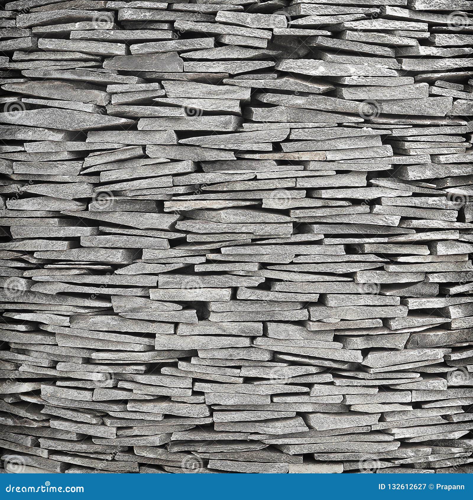 Pattern of Decorative Slate Stone Wall Surface Stock Image - Image of ...