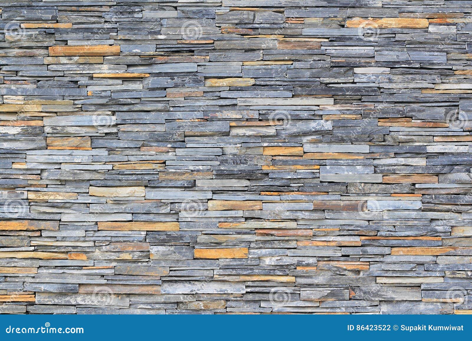 Pattern of Decorative Slate Stone Wall Surface Stock Photo - Image of ...