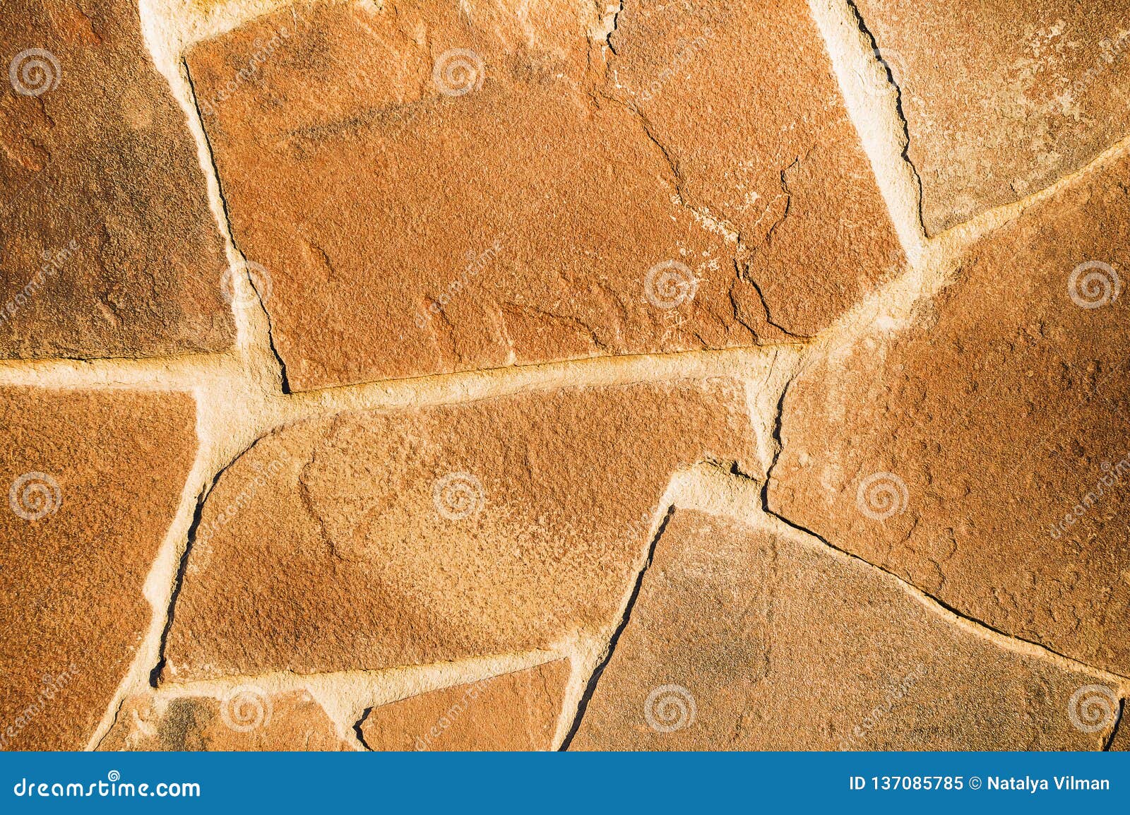 Pattern of Decorative Slate Stone Wall Surface. Brown Color Stock Image ...