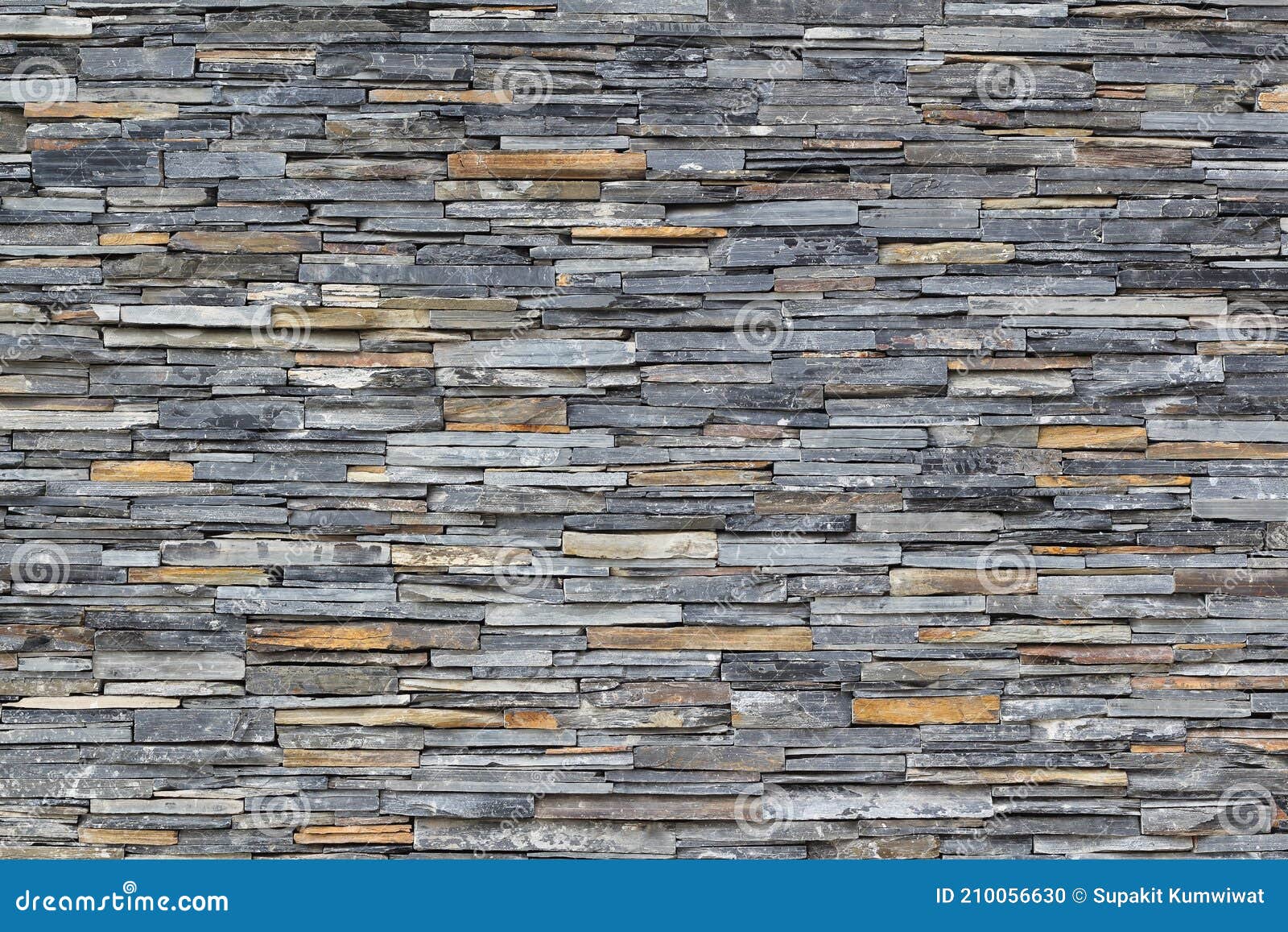 Pattern of Decorative Slate Stone Wall Surface Stock Photo - Image of ...