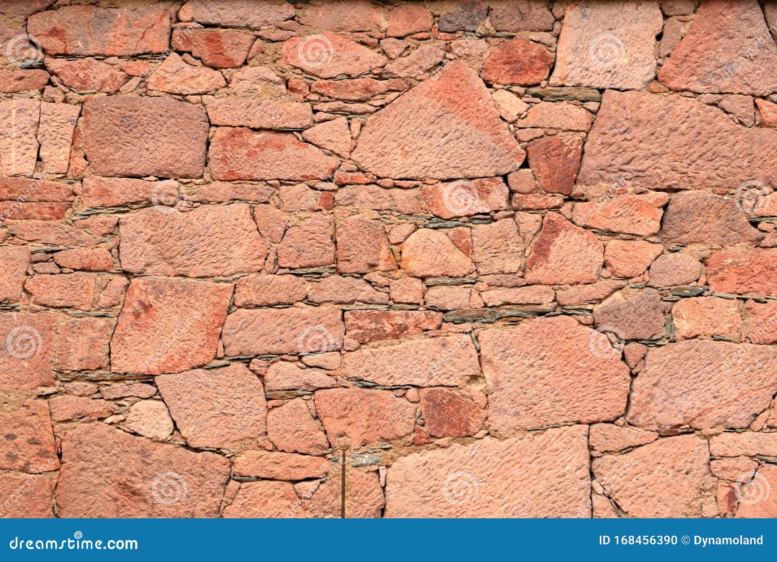 Pattern of Decorative Stone Wall Random Size Texture Background Stock ...