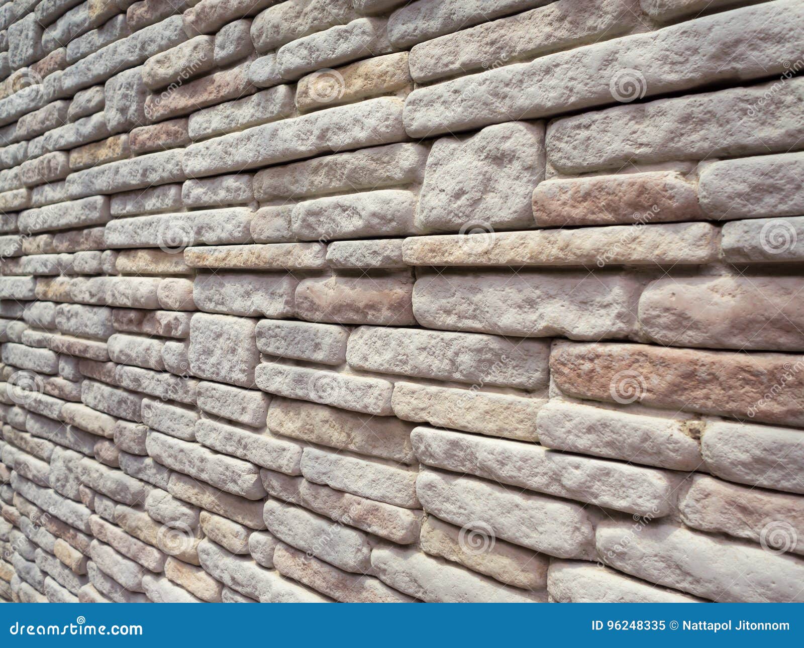 Pattern of Decorative Stone Wall Texture Soft Tone in Inclination Angle ...