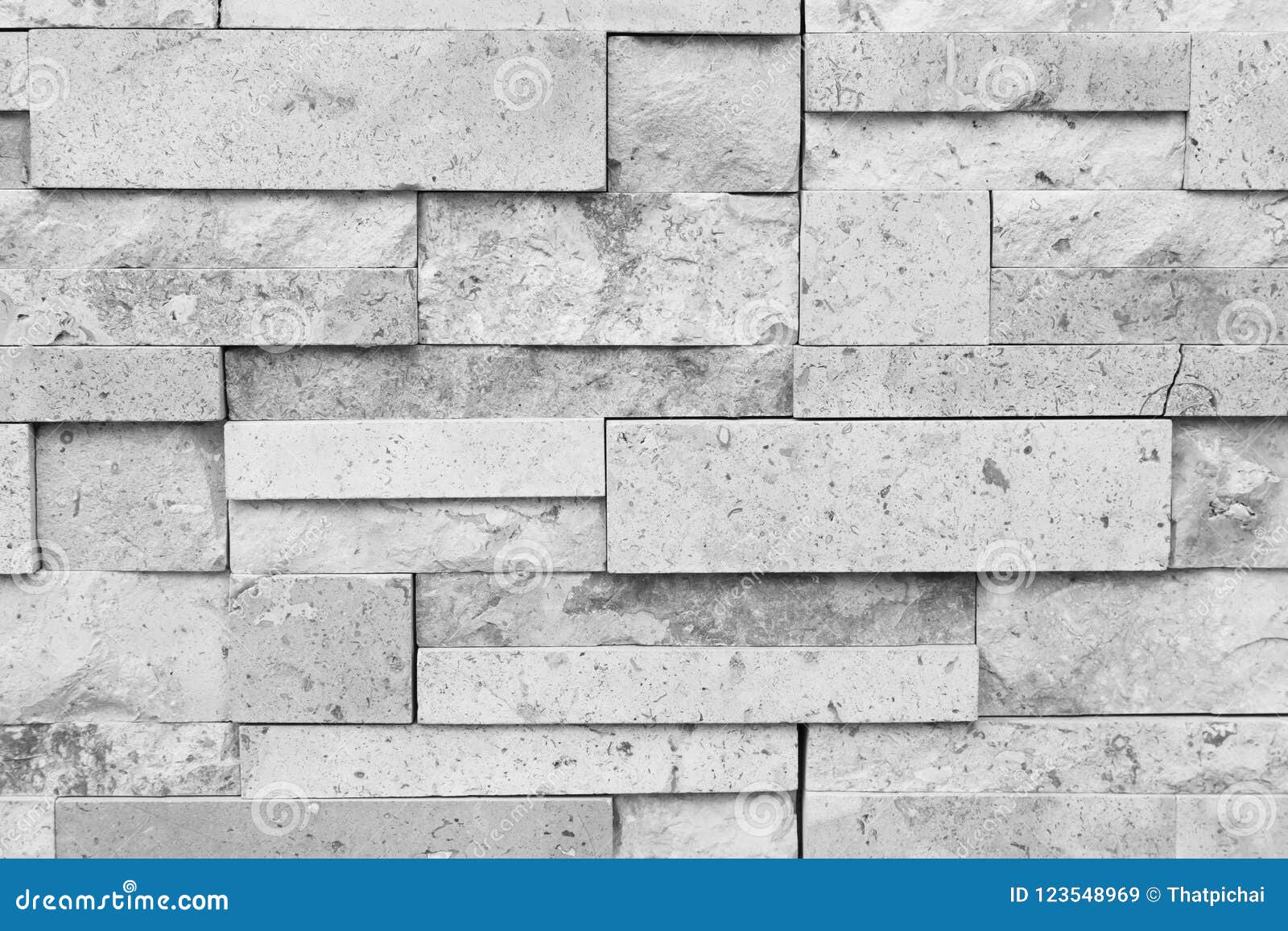 Pattern of Decorative White Slate Stone Wall for Background Stock Image ...