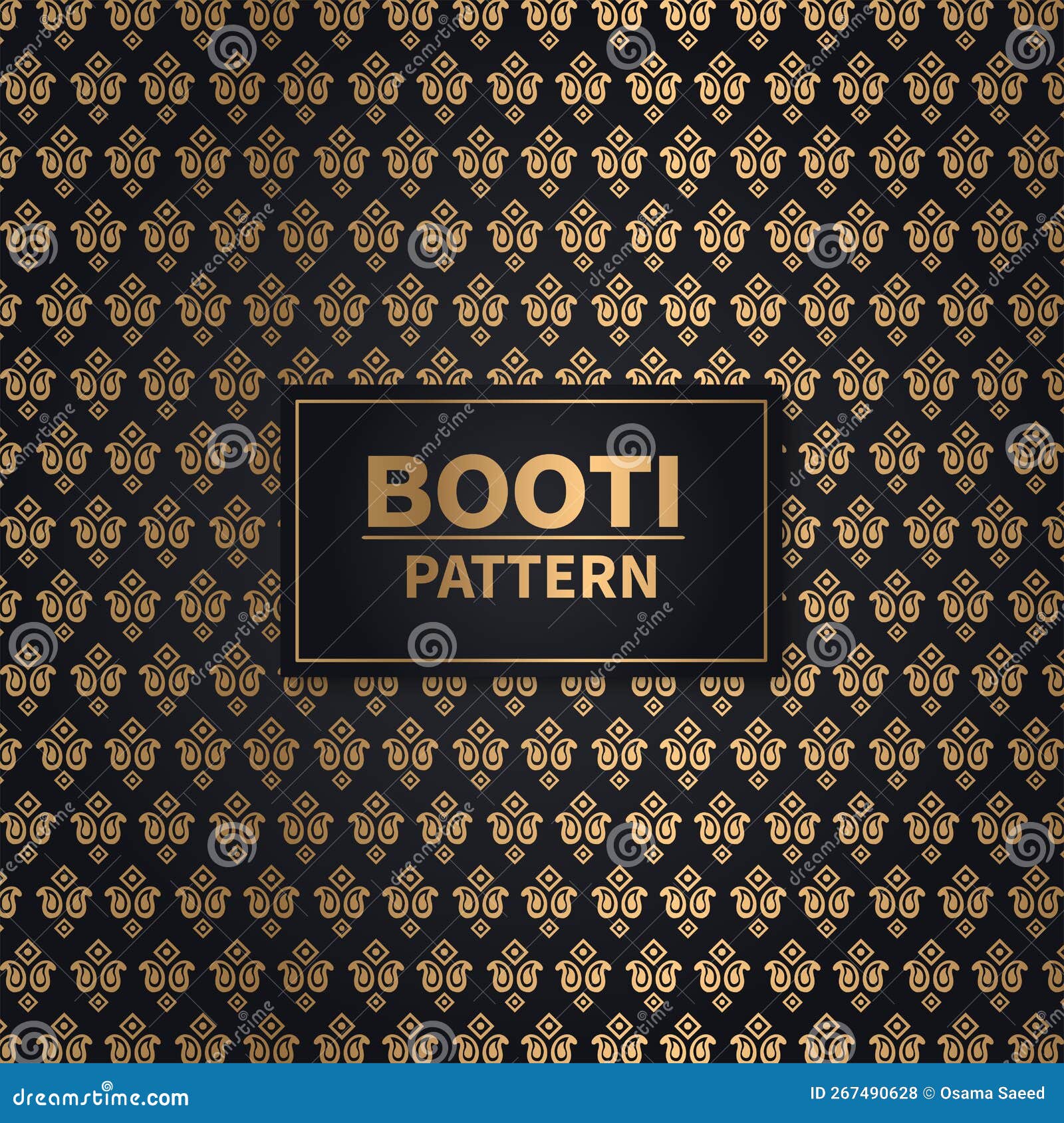 Luxury Booti Pattern Design for Printing and Digital P Stock ...