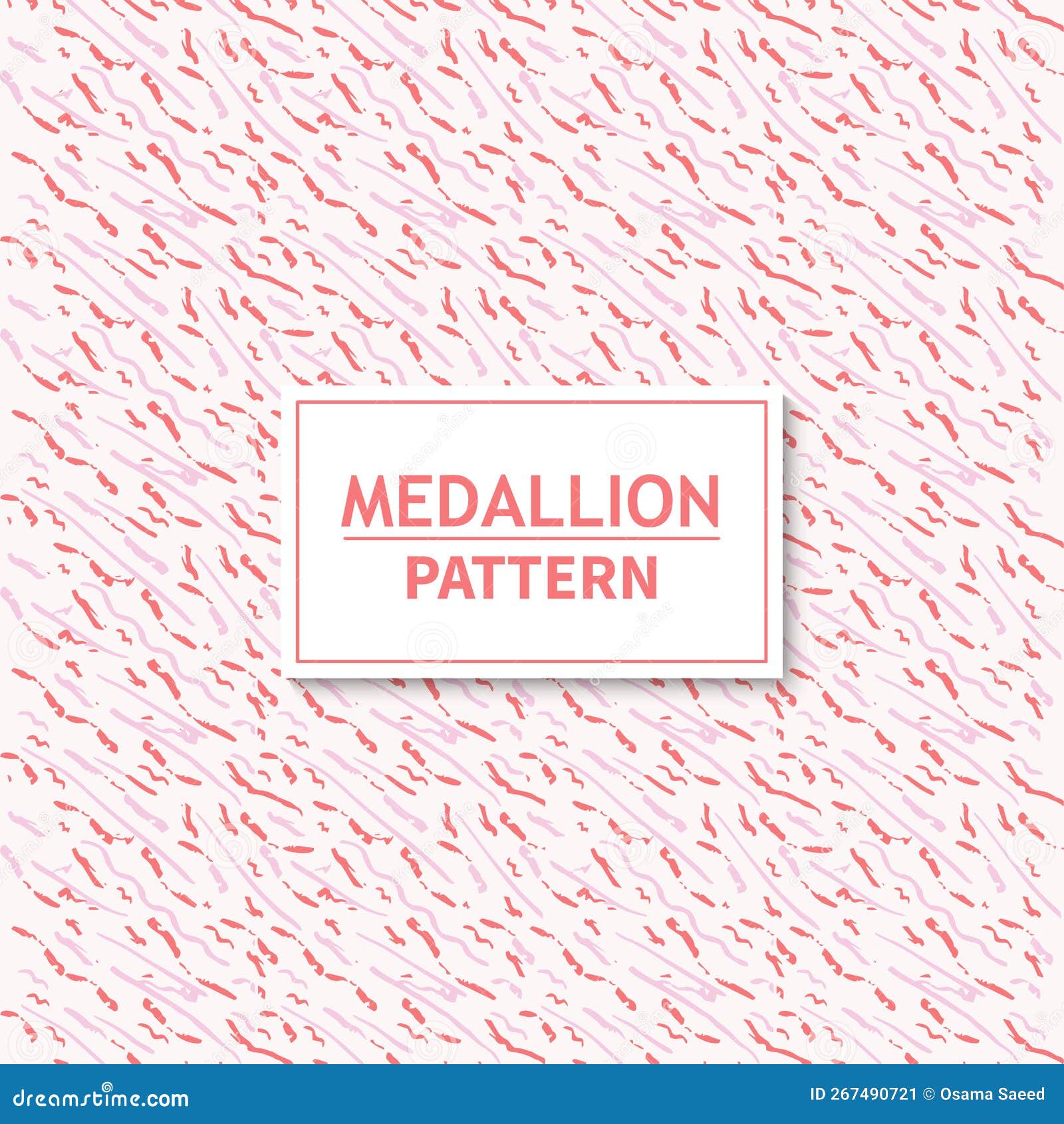 Medallion Pattern Design Work for Printing Stock Illustration ...