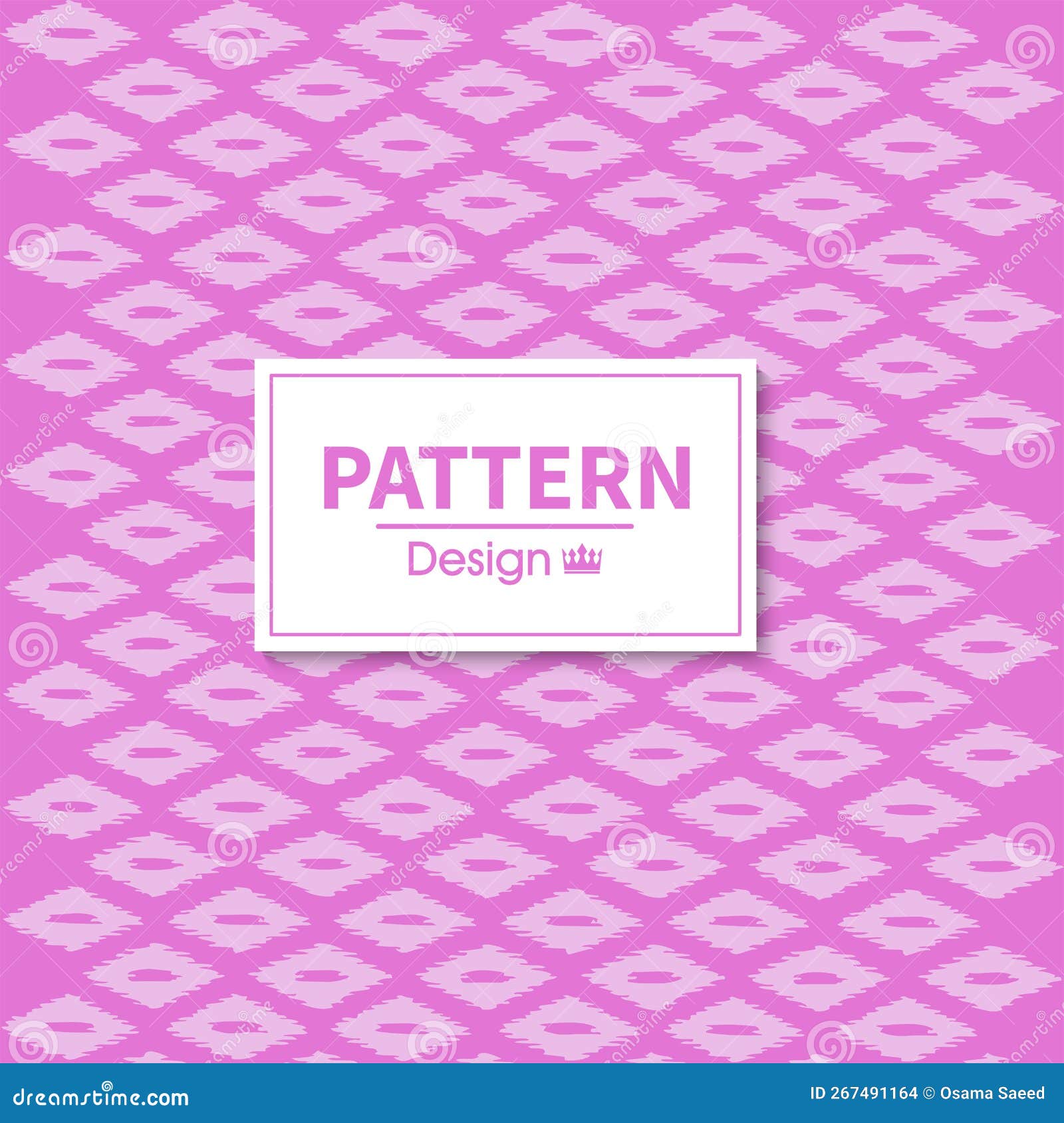 Small ZIgzag Booti Design Pattern Stock Illustration - Illustration of ...