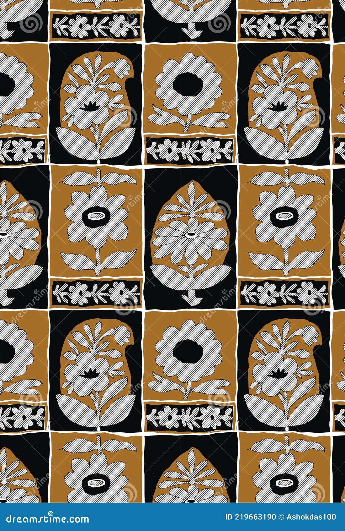 PATTERN DESIGN BACKGROUND ART for FABRIC Stock Illustration ...