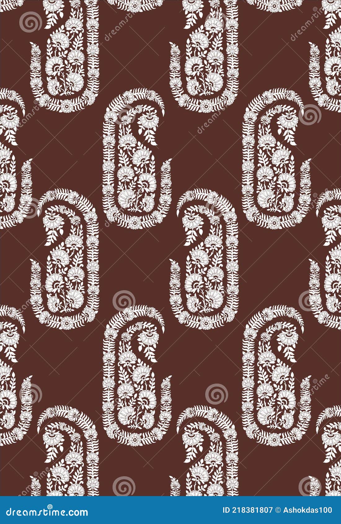 BUTA PATTERN DESIGN BACKGROUND ART for FABRIC Stock Illustration ...
