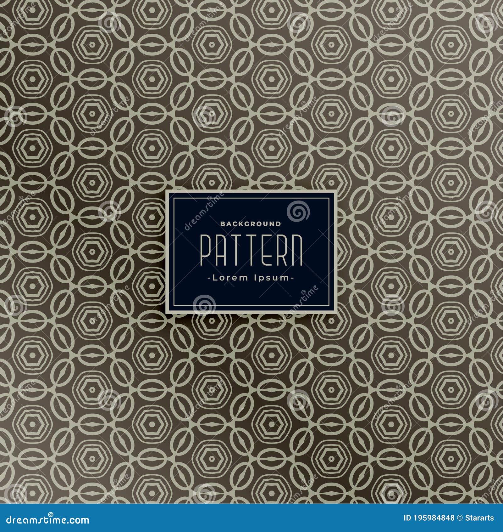 Pattern Design for Classic Fabric Design Stock Vector - Illustration of ...