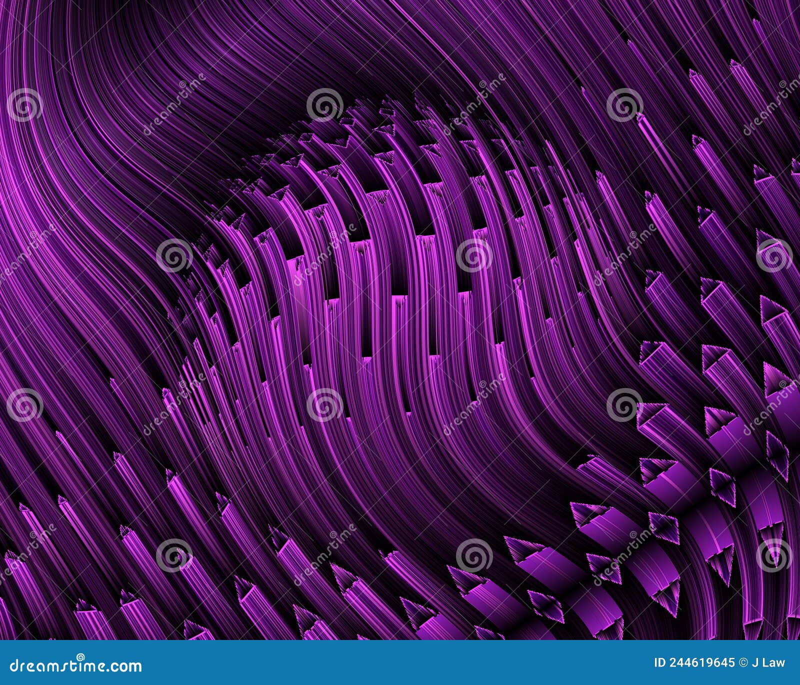 Twisting Curved Effect on the 3D Surface Hexagonal Design in Vivid ...