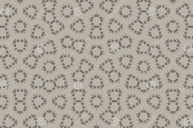 A Pattern Design in a Light Gray Color Stock Illustration ...