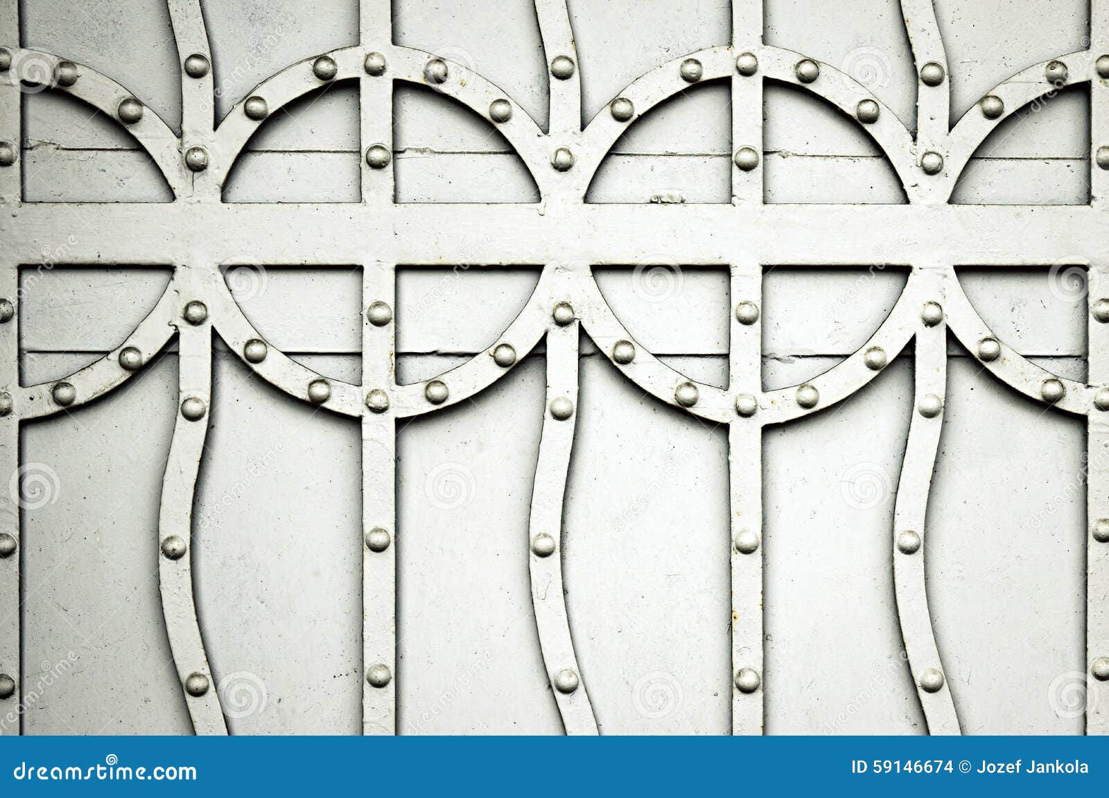 Pattern Detail on Old Iron Gate Stock Photo - Image of decoration ...