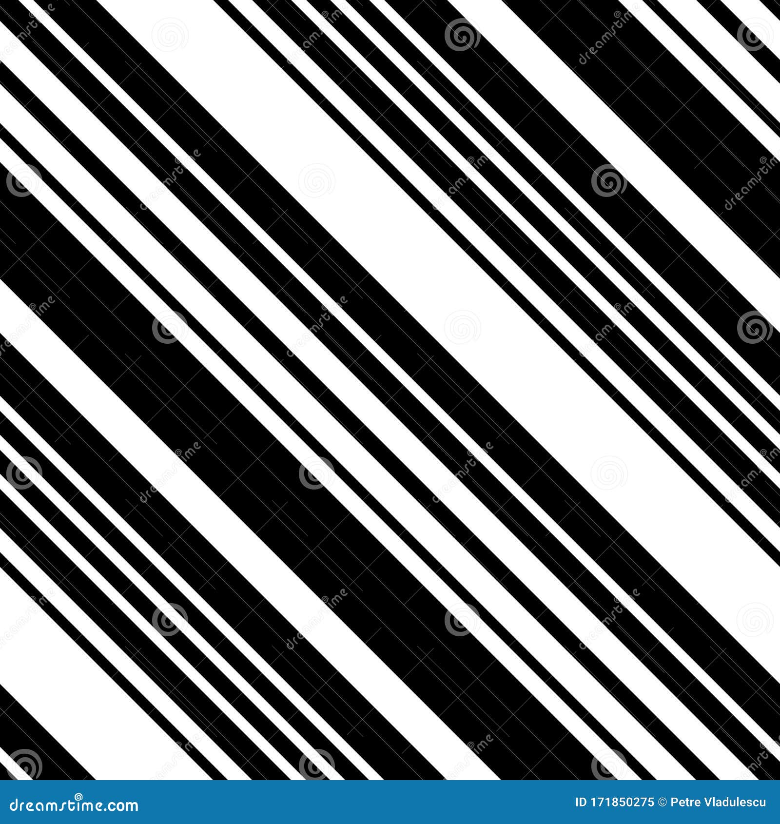 Pattern with Diagonal Black Stripes, Modern Stylish Image. Stock Vector ...