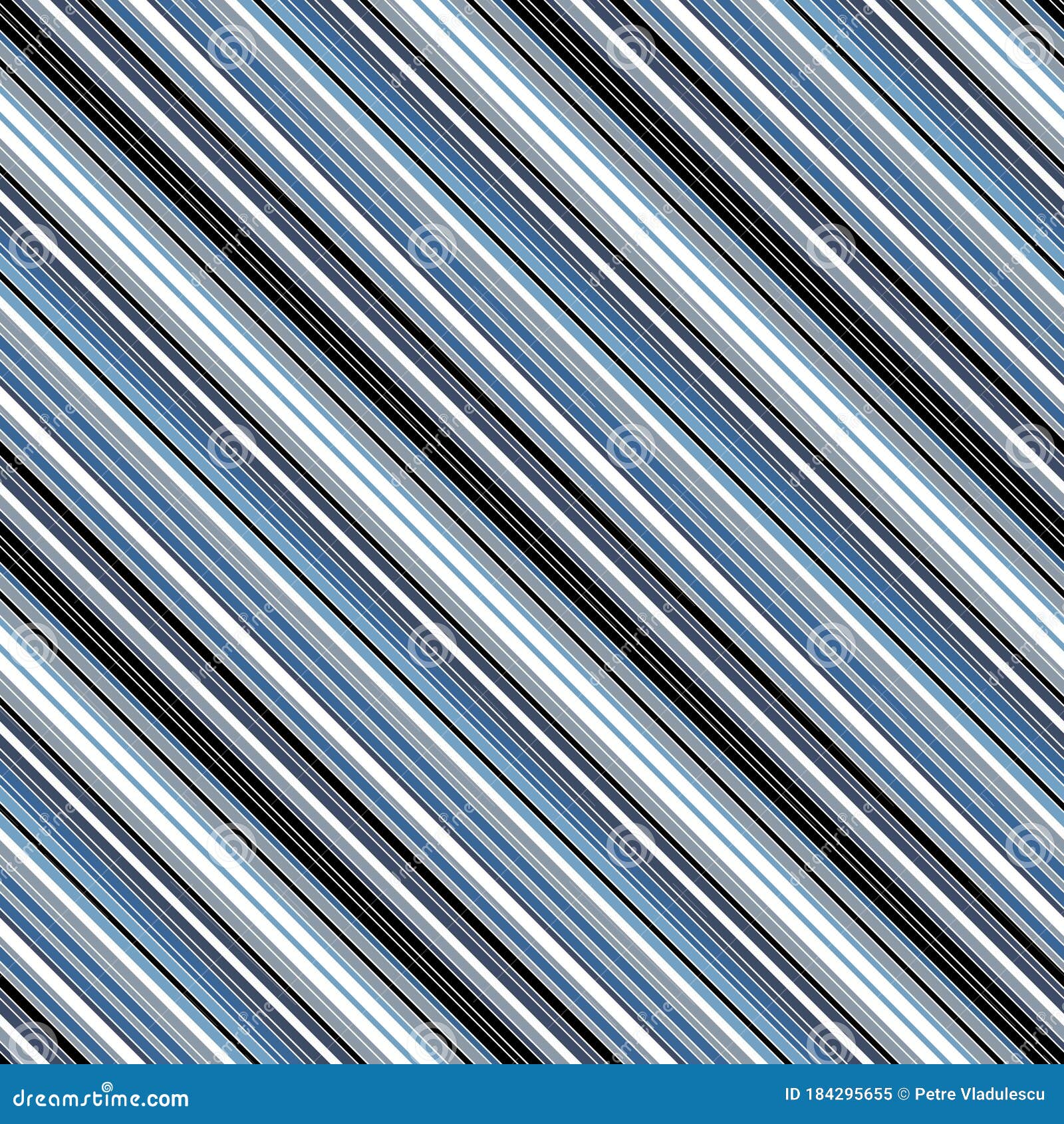 Pattern with Diagonal Color Stripes and Outline, Modern Stylish Image ...