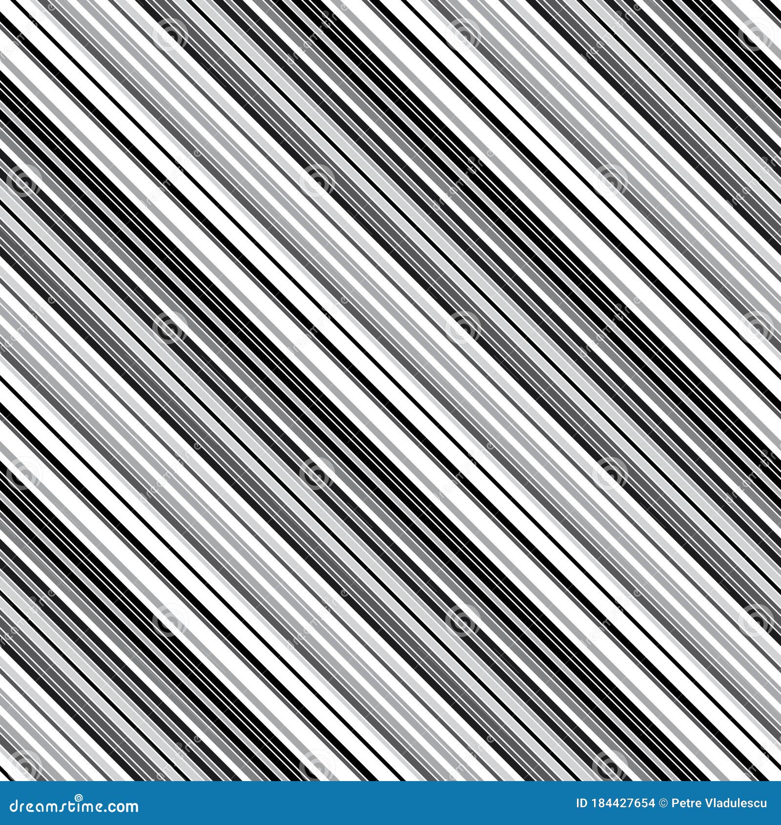 Pattern with Diagonal Gray Stripes and Outline, Modern Stylish Image ...