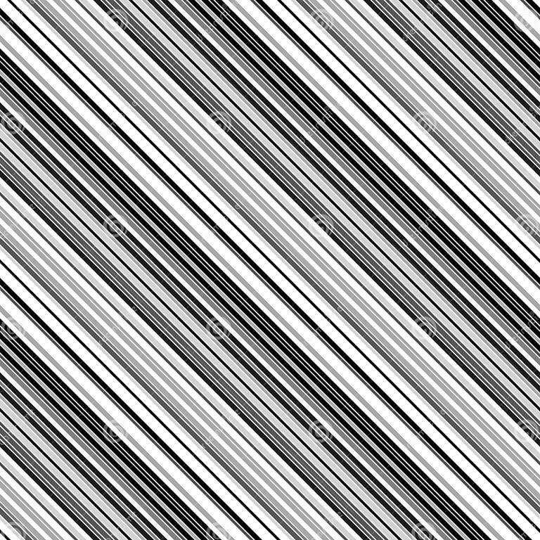 Pattern with Diagonal Gray Stripes and Outline, Modern Stylish Image ...