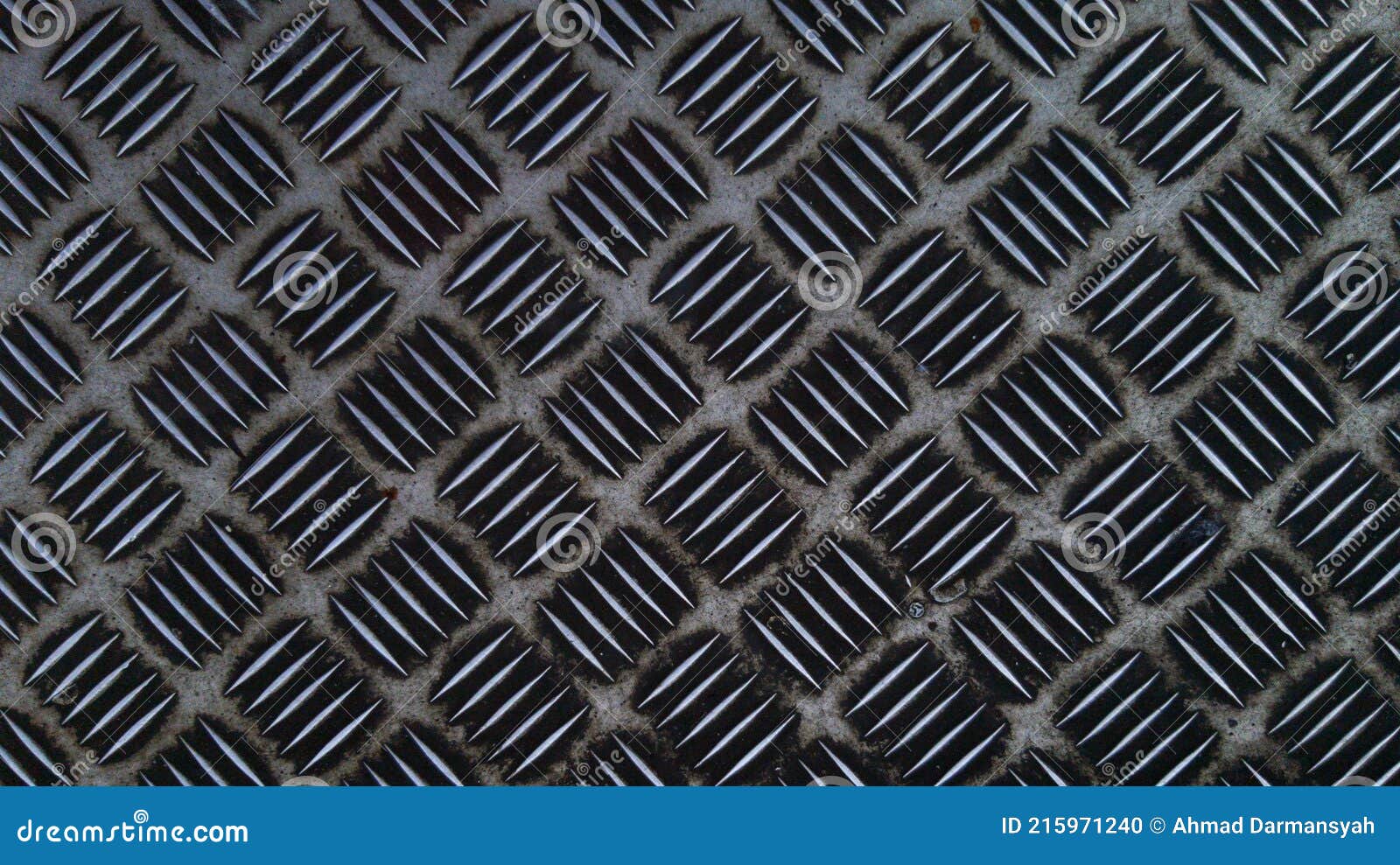 Pattern of Diagonal from Metal Floor Stock Photo - Image of geometric ...