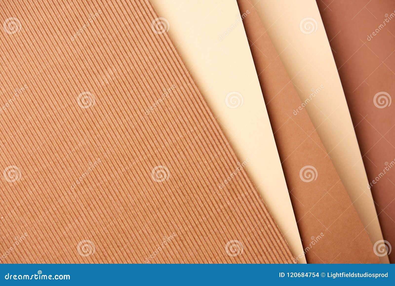 Pattern of Diagonal Paper Sheets in Beige Stock Photo - Image of ...