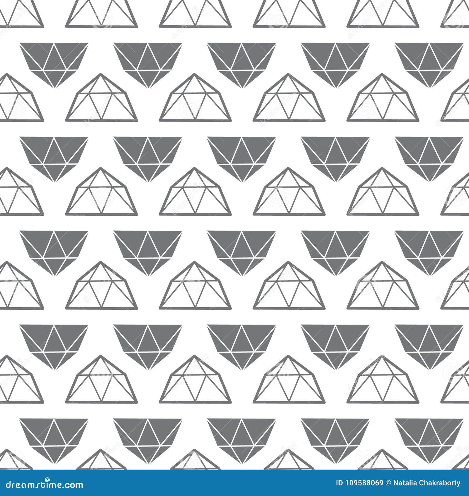 Pattern from diamond stock vector. Illustration of design - 109588069