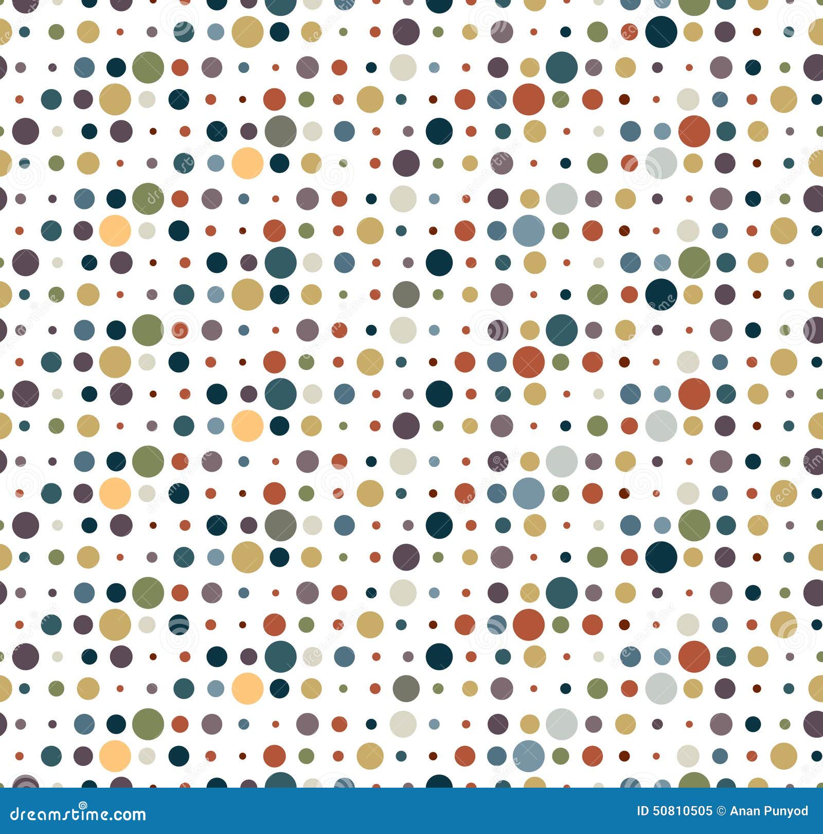 Pattern Dot Circle Earth Tone Stock Vector - Illustration of earth ...