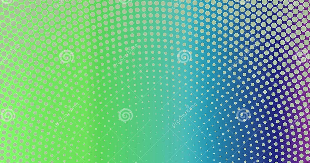 Pattern with Dots on Colorful Background Stock Illustration ...