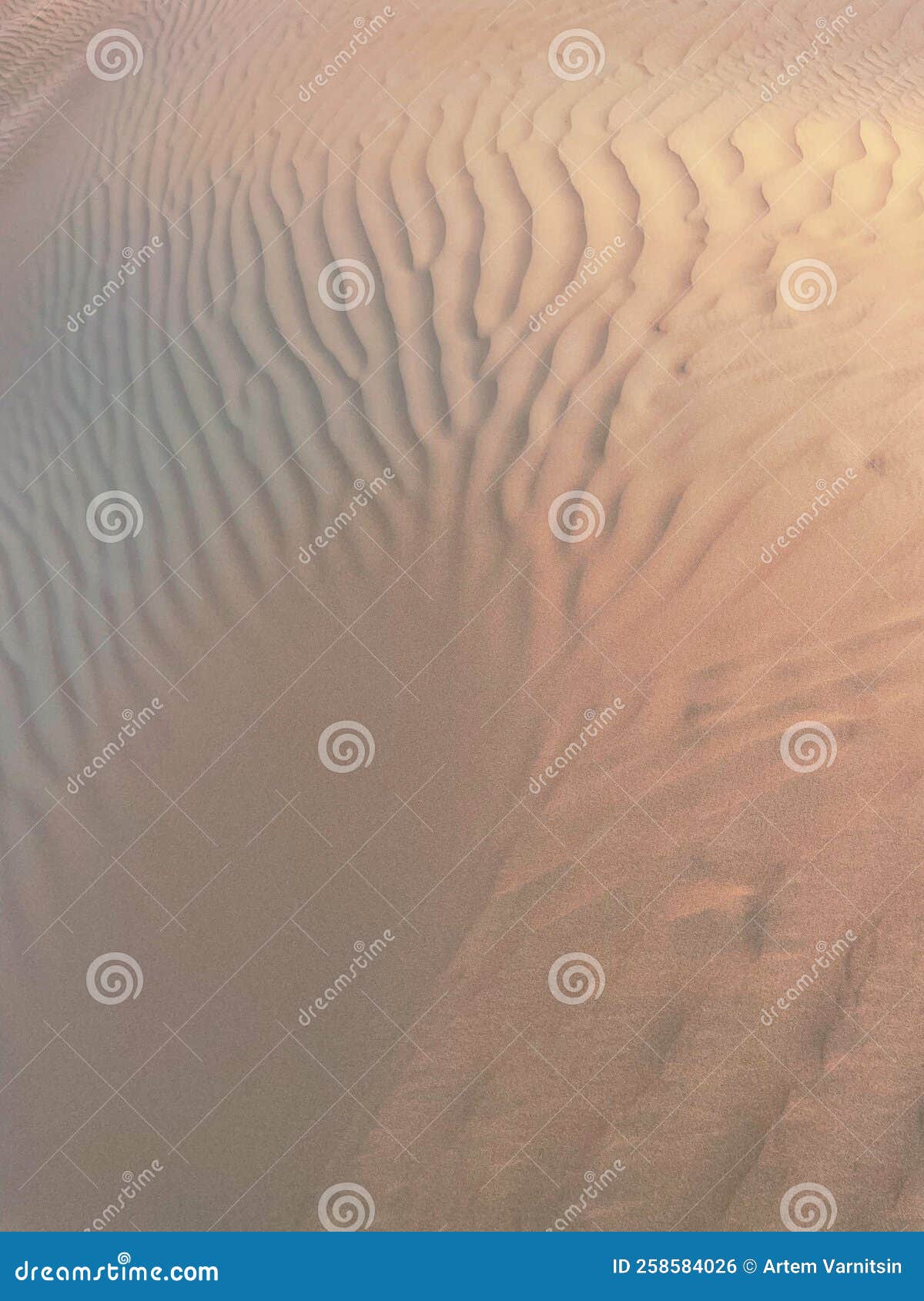 Pattern on Dune in Desert at Sunset Stock Photo - Image of pattern ...