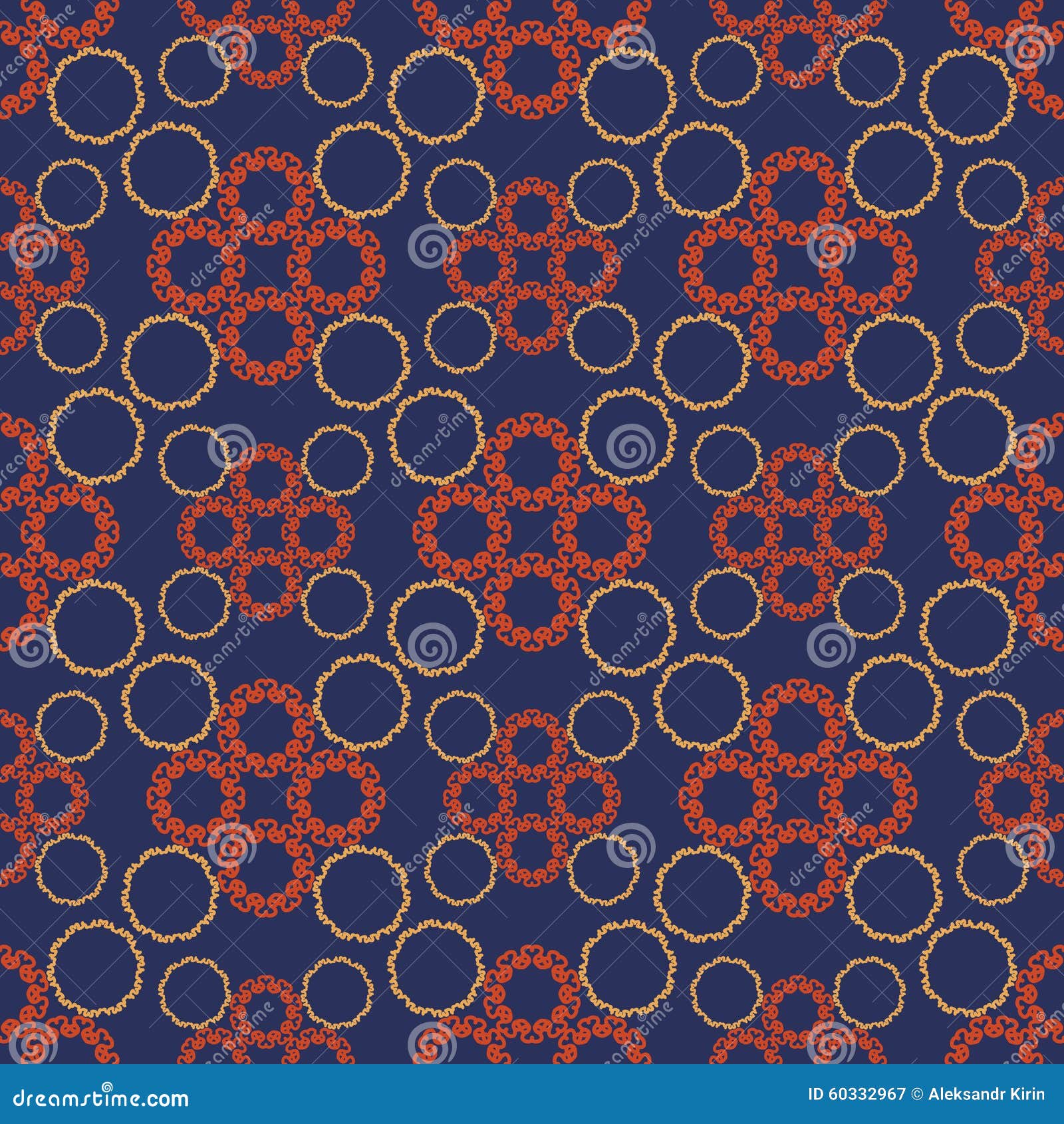 Pattern eastern circles stock vector. Illustration of traditional ...