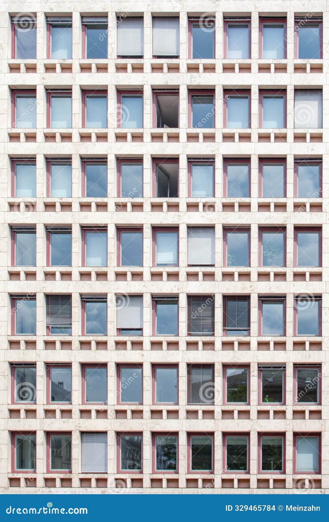 Pattern of Facade of Office Building As Symbol for Business Stock Photo ...