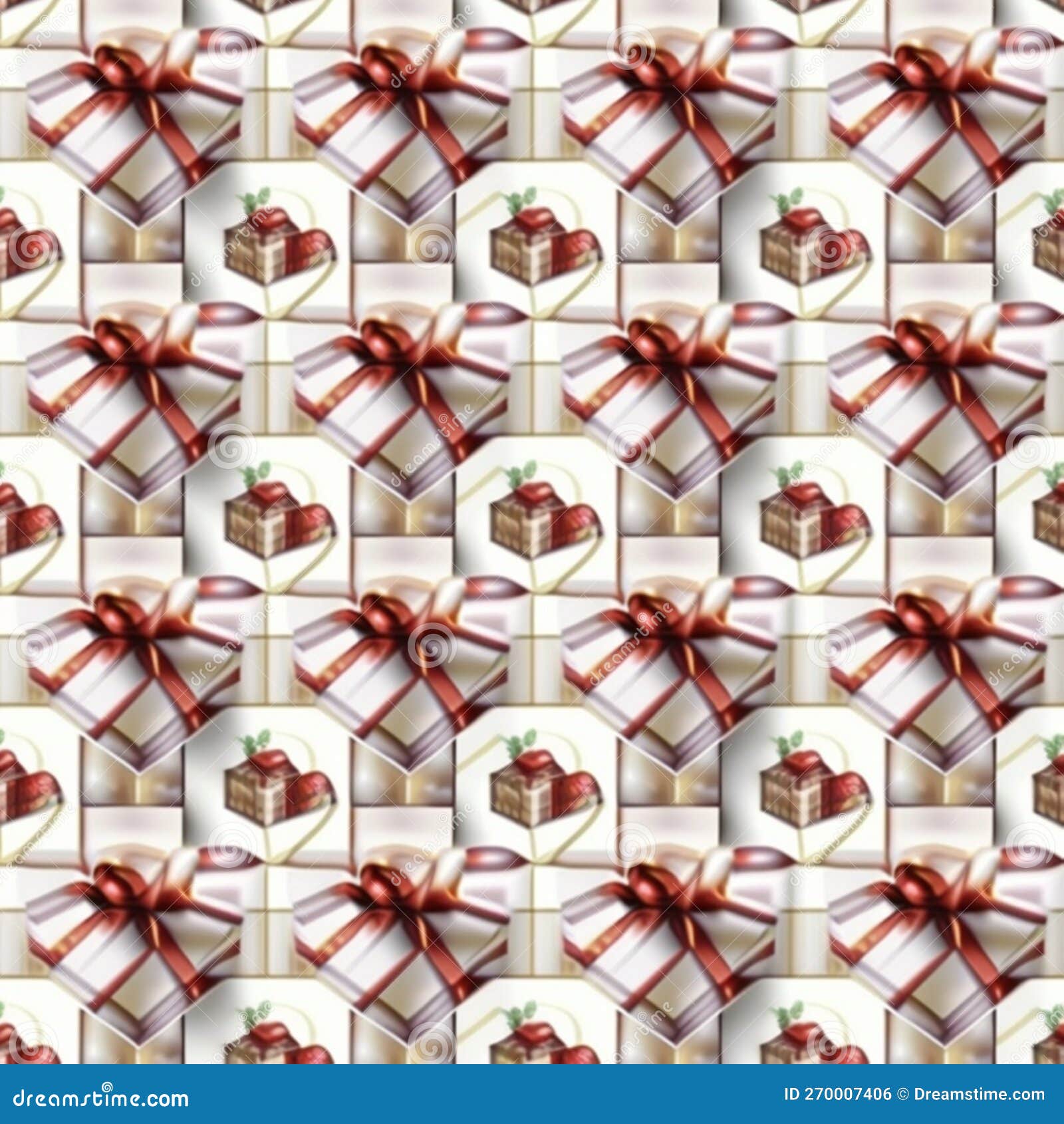 Gift theme pattern stock illustration. Illustration of textures - 270007406