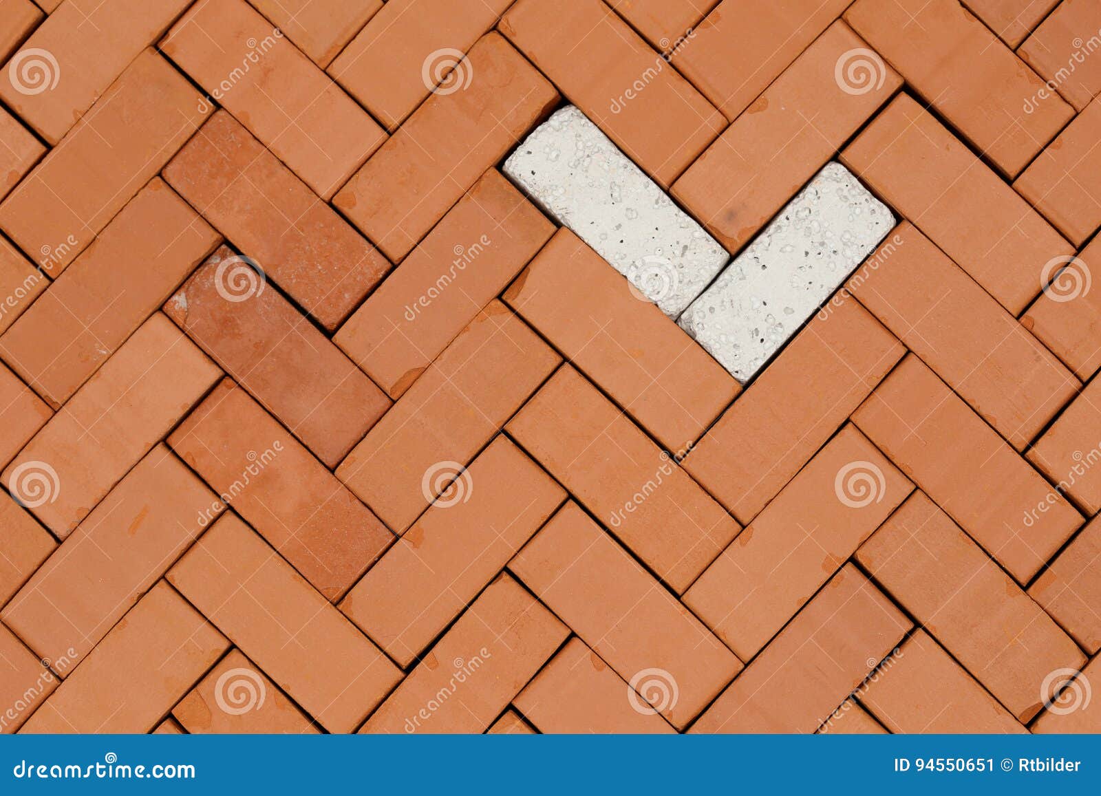 Pattern with Fish- Bone Bricks Stock Image - Image of background, base ...