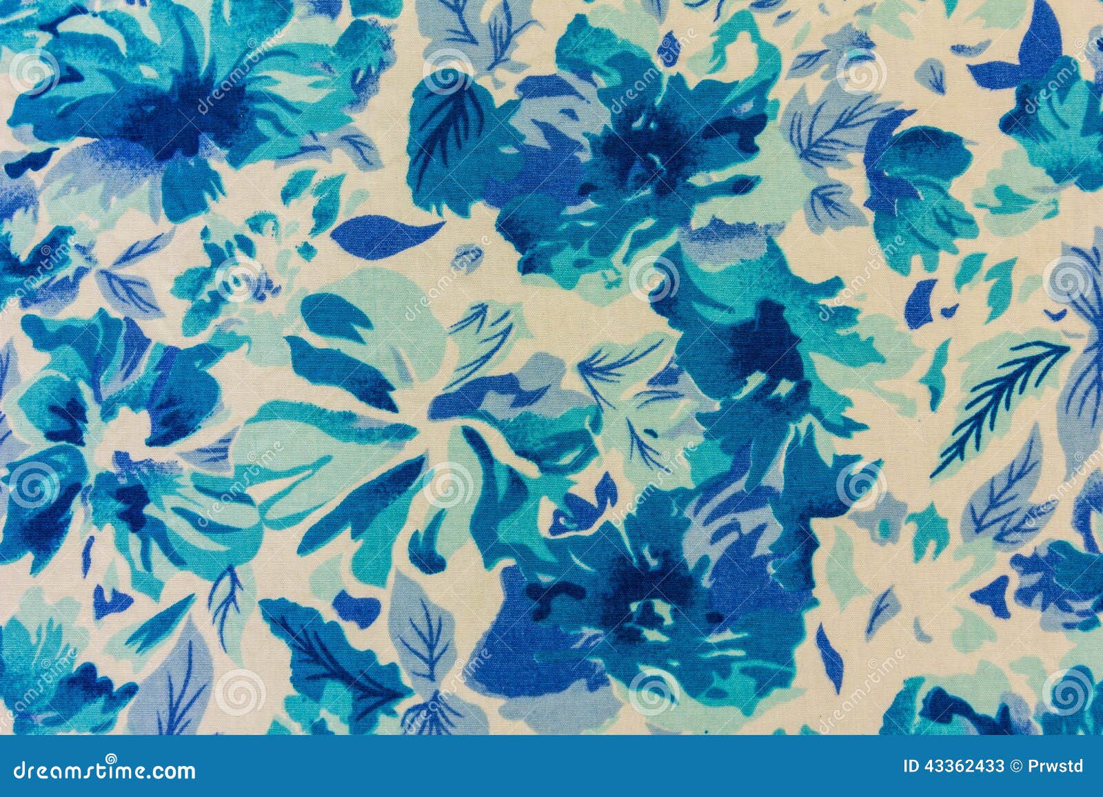 Pattern Flower on Cloth Fabric Stock Image - Image of butterfly ...