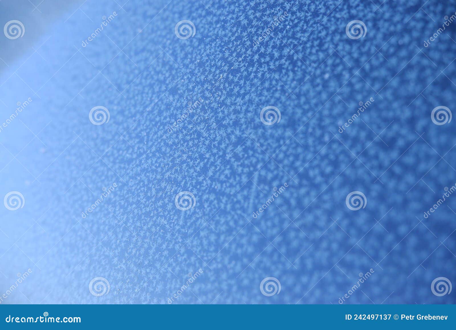 Pattern on Frozen Glass.unusual Pattern on Frozen Glass. Crystals of ...