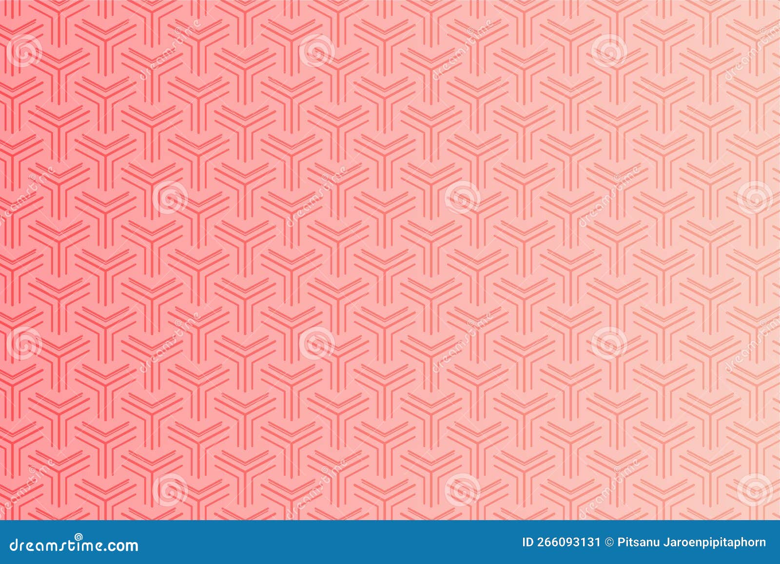 Pattern with Geometric Elements, Pink Rose Gradient Tones, Abstract ...