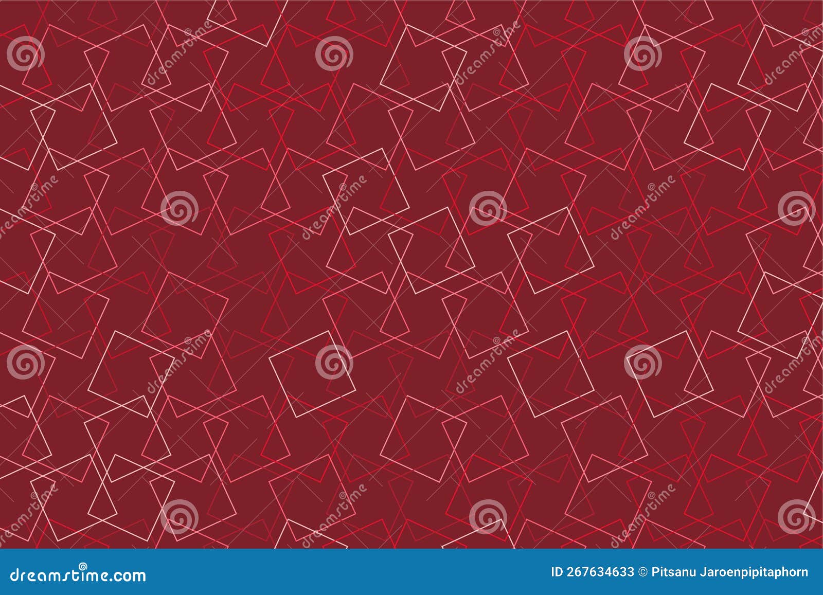 Pattern with Geometric Elements in Red Tones. Bstract Gradient ...