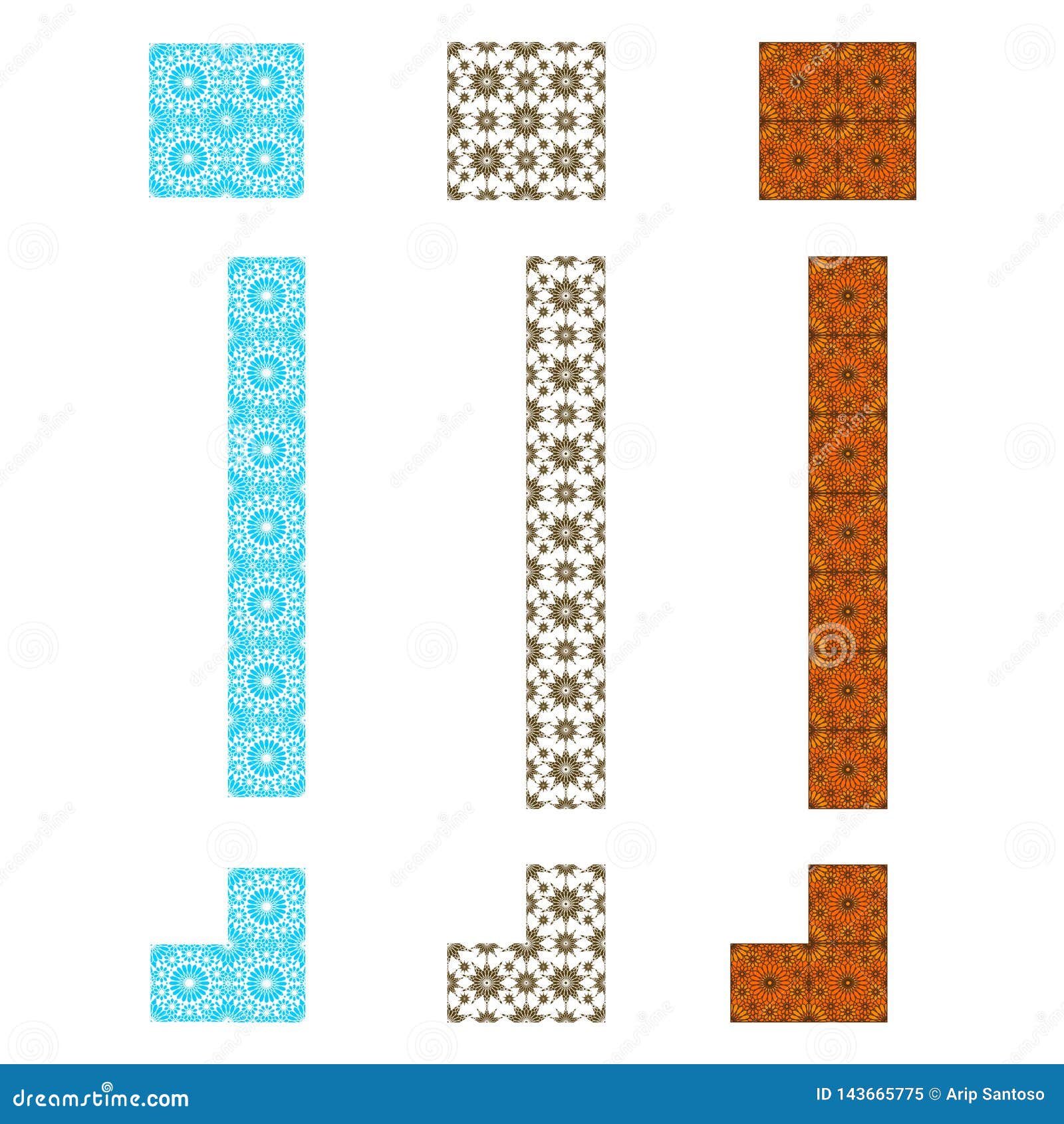 Pattern Geometric Islamic Background Template Vector Art Stock Vector ...