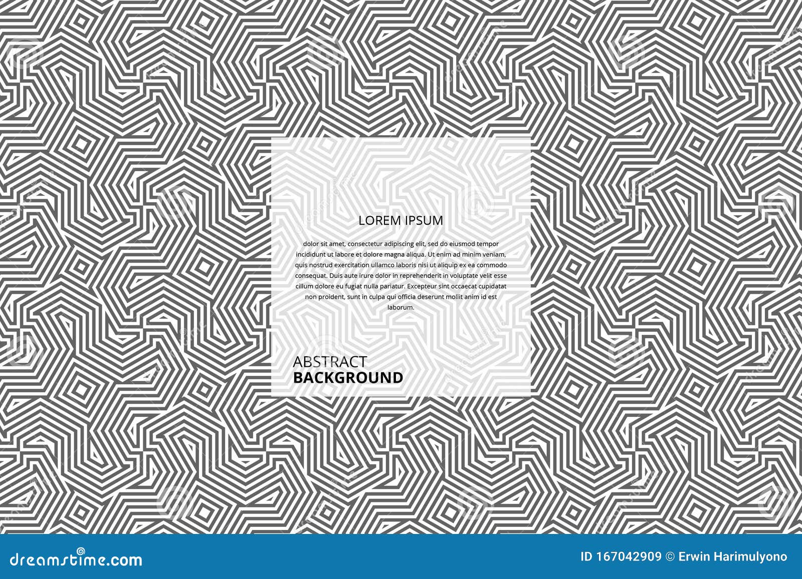 Pattern of Geometric Lines Background Stock Vector - Illustration of ...